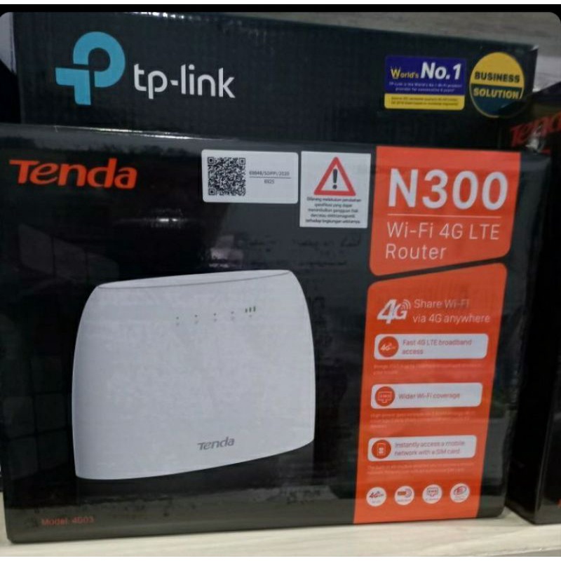 Jual Modem Tenda Wifi 4G Router 4G603 | Shopee Indonesia
