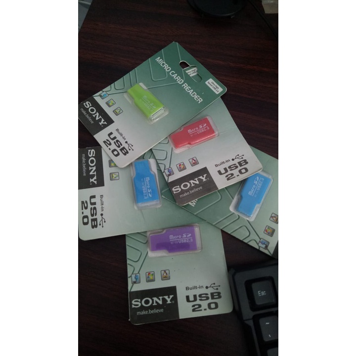 Jual MICRO CARD READER SONY USB 2.0 (RANDOM) | Shopee Indonesia