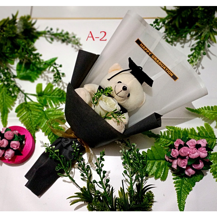 Jual Buket boneka special toga wisuda/ give graduation / bouket ...
