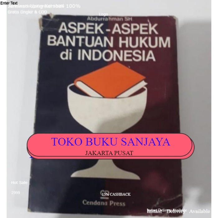 Jual Aspek - Aspek Bantuan Hukum di Indonesia by Abdurrahman | Shopee Indonesia