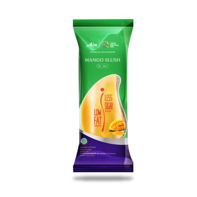 Jual AICE MANGO SLUSH LOW FAT LESS SUGAR | Shopee Indonesia