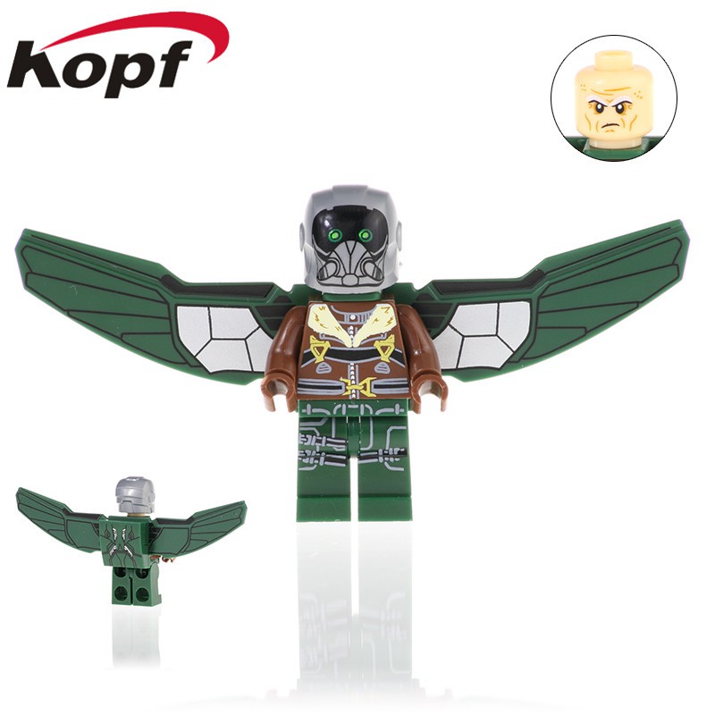 Jual Mainan Lego Anak Building Blocks Super Heroes Vulture Stan Tee ...
