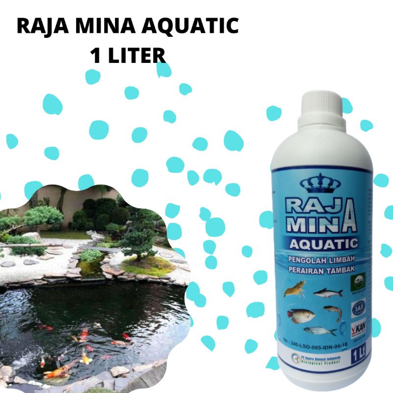 Jual Raja Mina Aquatic 1L, Untuk Mempercepat proses dekomposisi limbah ...