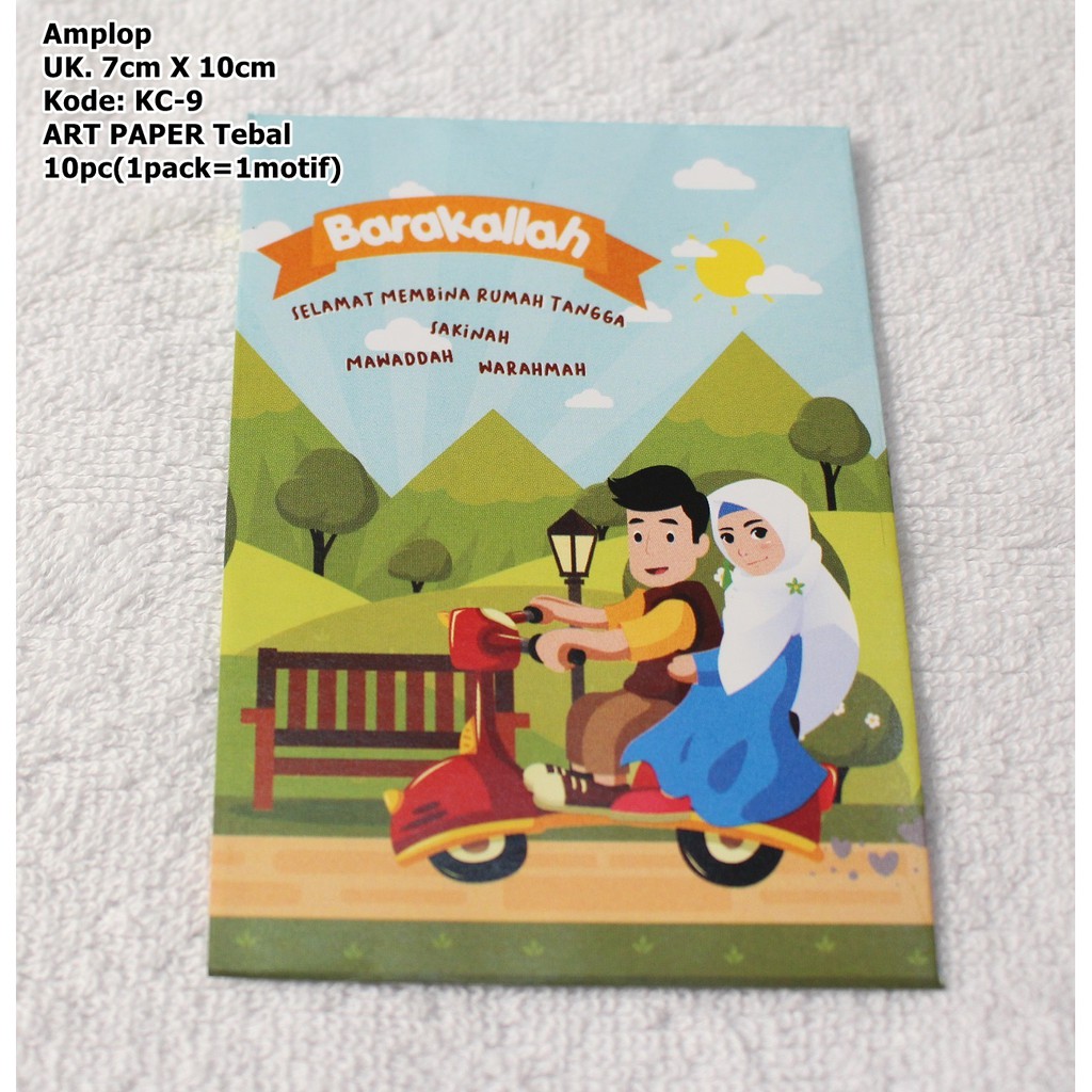 Jual Unik! Angpo Pernikahan Amplop Kecil Art Paper Wedding Glossy Murah ...