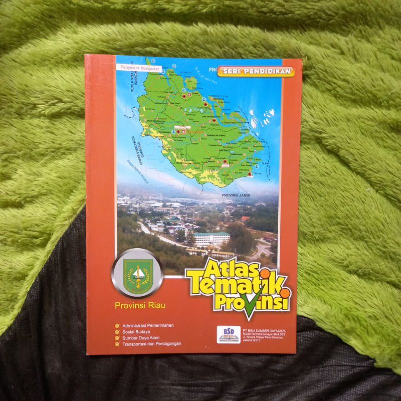 Jual ORIGINAL BUKU PETA ATLAS TEMATIK PROVINSI RIAU | Shopee Indonesia