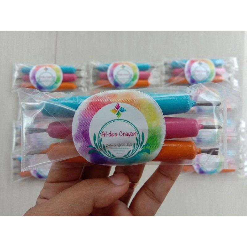 Jual Alat mewarnai crayon alat gores alat kerik isi 3 | Shopee Indonesia