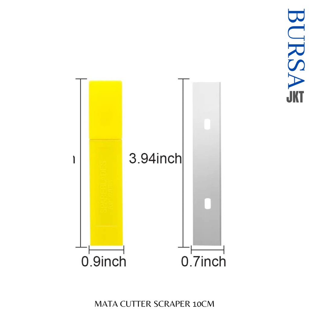 Jual MATA CUTTER PENGGANTI SCRAPER DINDING KERAMIK 10 CM SET ISI 10 ...
