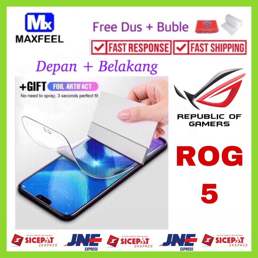 Jual ROG Phone 5 ROG 5 - MAXFEEL Hydrogel Screen Original Asus ROG ...