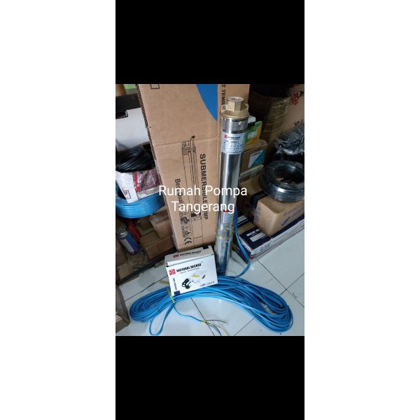 Jual Pompa satelit National 0.5hp casing pipa sumur bor 3 inch plus ...
