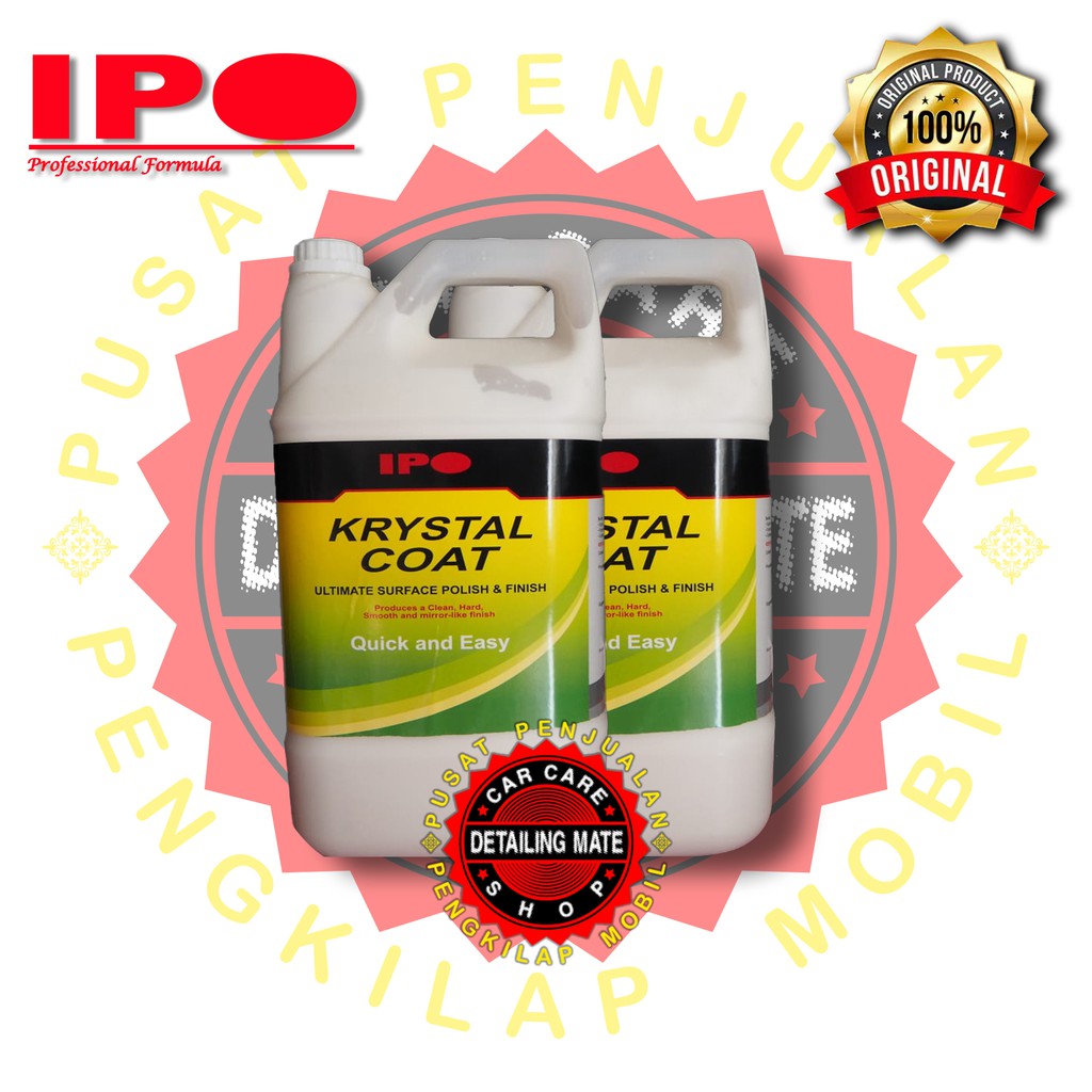 Jual IPO Crystal Coat 4 liter ( 7045 ) | Shopee Indonesia