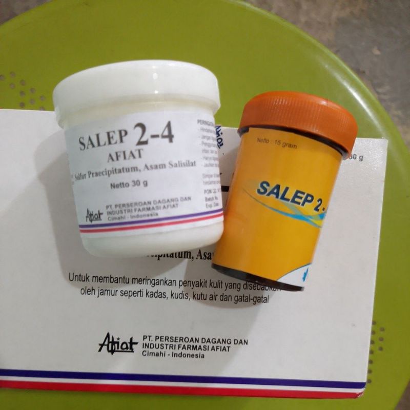 Jual SALEP 24 2-4 AFIAT/NF (Obat Gatal2,Kadas,Kudis,Kutu Air,Jamur Kulit) | Shopee Indonesia
