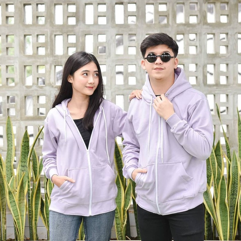 Jual Zipper Hoodie Sweater Basik 30 variant warna terbaru II Jaket Polos Hoodie Jipper Bahan ...
