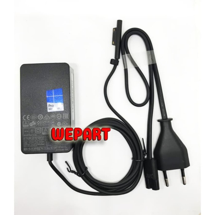 Jual Adaptor Charger Tablet Microsoft Surface 4 Pro 4 15V 4A Original ...