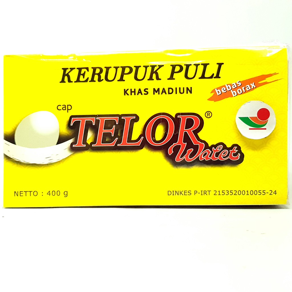 Jual TELUR WALET KERUPUK PULI KHAS MADIUN 400gr | KERUPUK GENDAR ASLI ...