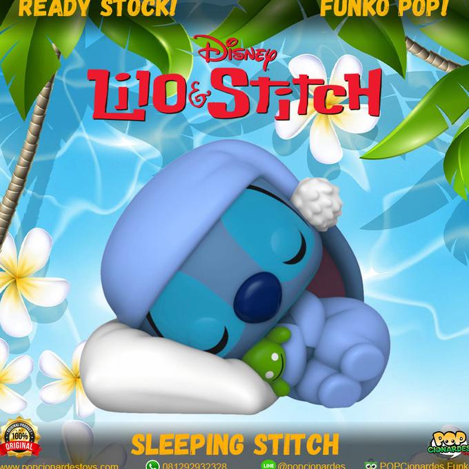 Jual Funko POP! Disney - Lilo and Stitch - Sleeping Stitch Exclusive ...