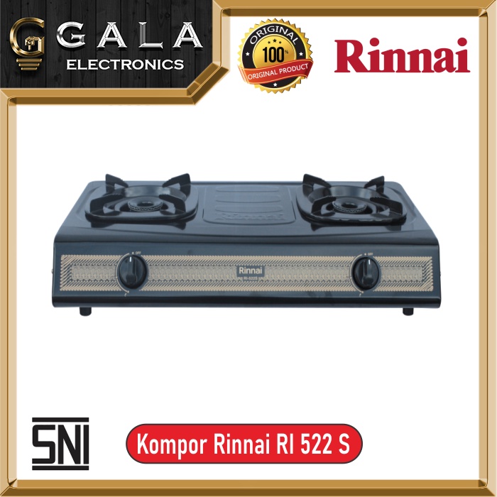 Jual Kompor Rinnai RI 522 S (2 Tungku) | Shopee Indonesia