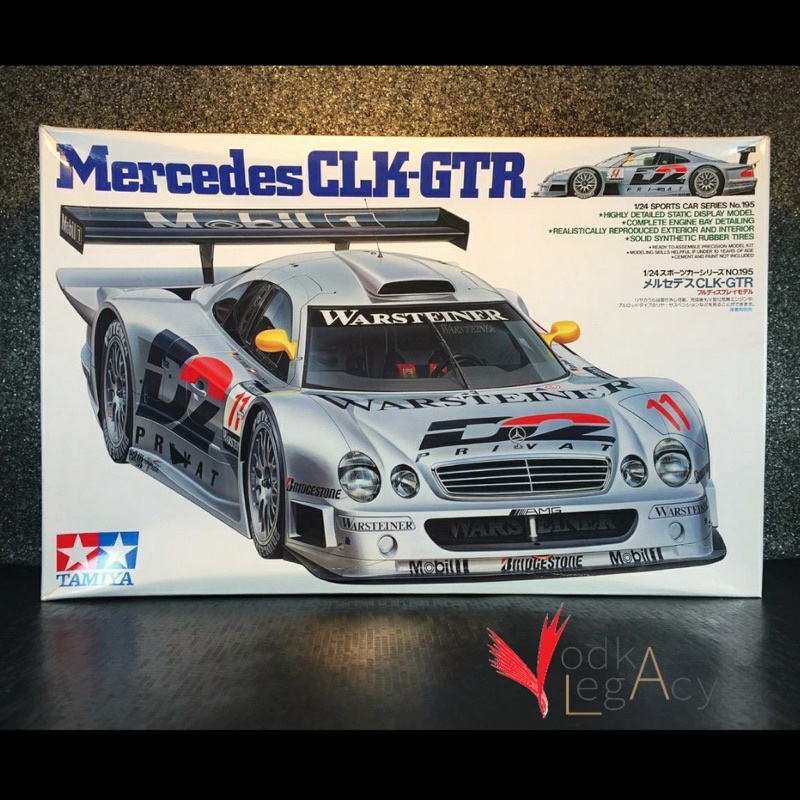 Jual Tamiya 1/24 Sports Car Mercedes CLK CLK-GTR Rare Model Kit ...