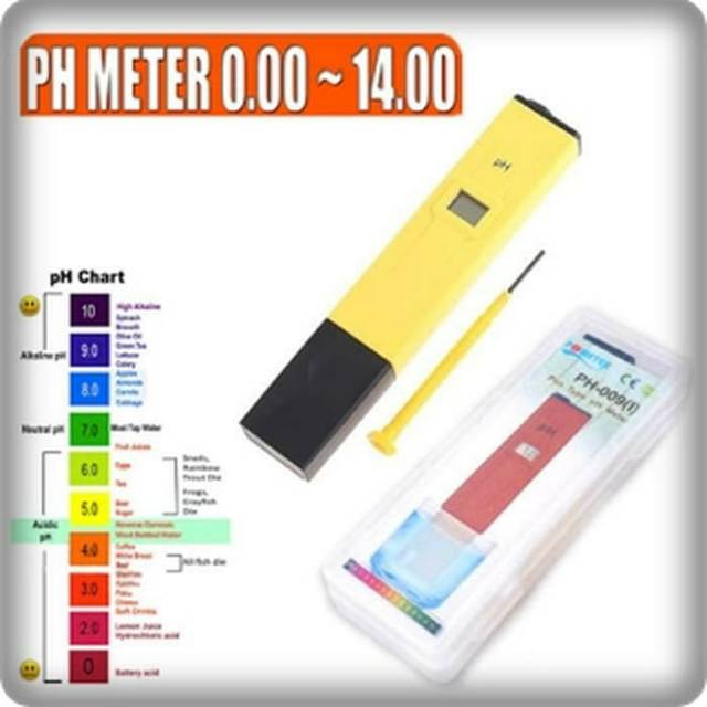 Jual PH METER ALAT UKUR HIDROPONIK ph meter digital pha air | Shopee ...