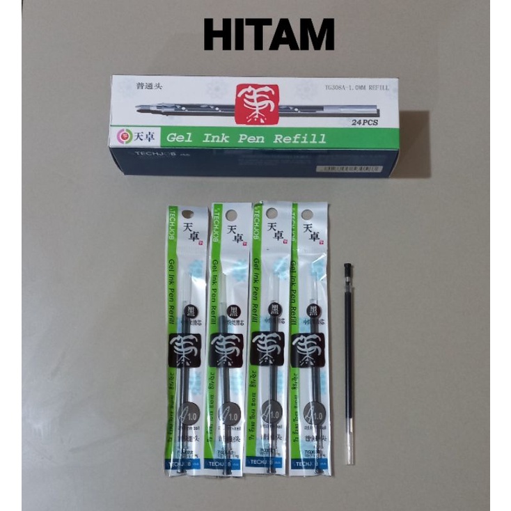 Jual REFILL GEL INK PEN TIZO TG 340 / ISI ULANG PUL PEN TIZO TG-340 1.0 ...