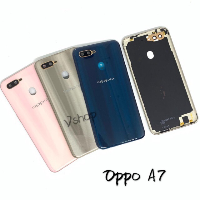 Jual BACKDOOR - BACK CASING - HOUSING OPPO A7 TUTUP BATERAI | Shopee ...