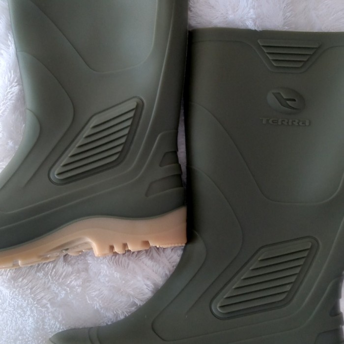 Jual SEPATU BOAT TUKANG BANGUNAN PANJANG WARNA HIJAU MERK ANDO | Shopee ...