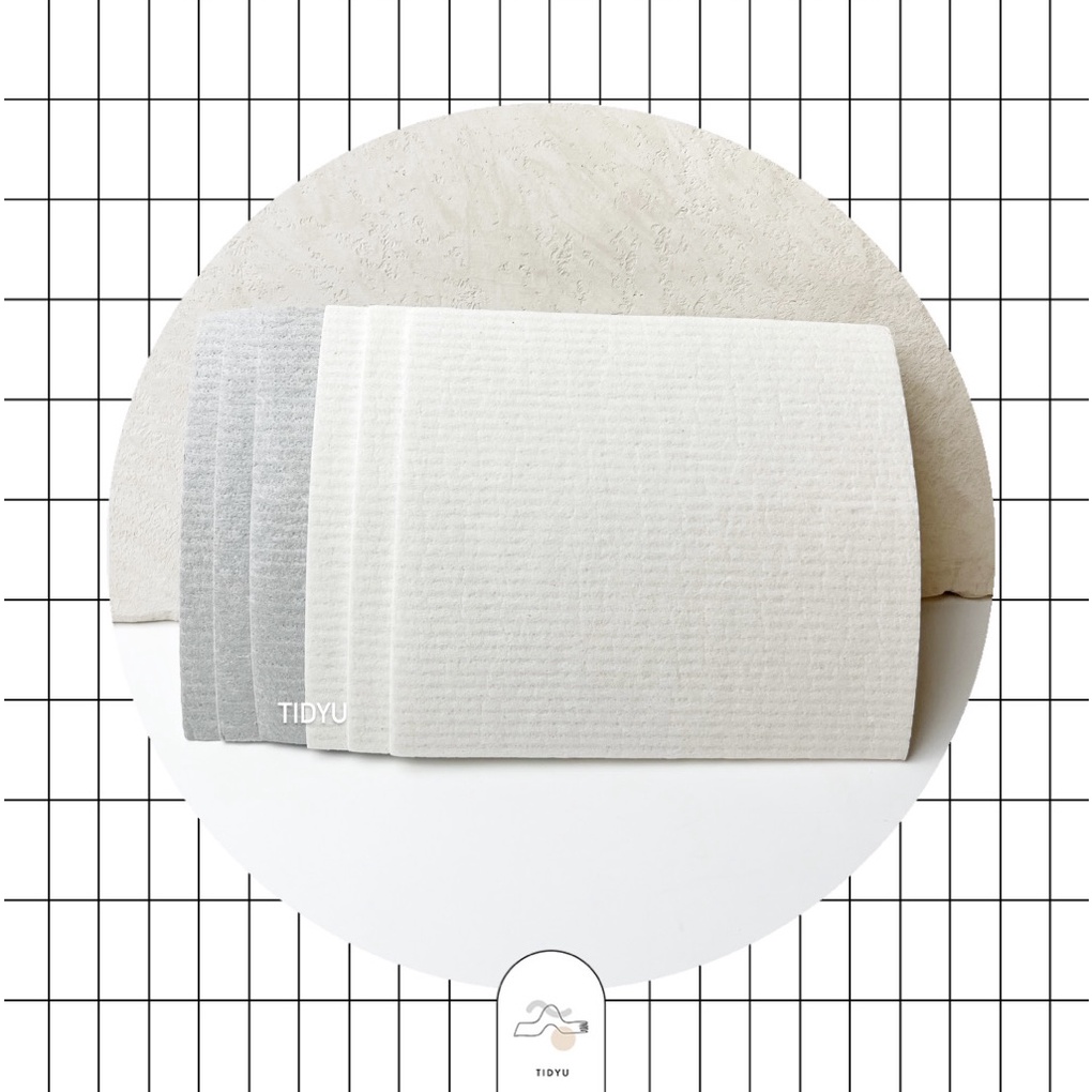 Jual TIDYU Eco-Cloth | Compostable Sponge Cloth | Kain Lap Spons (Isi 3 ...