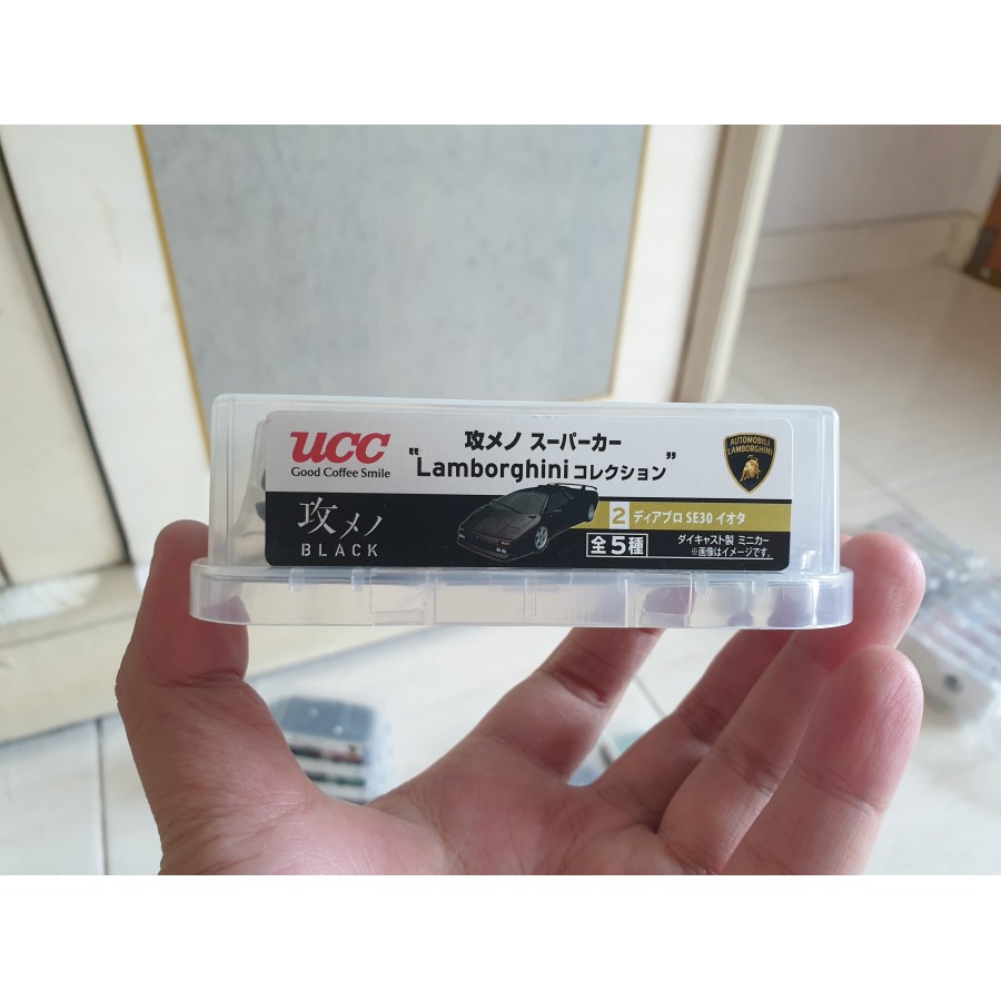 Jual DIECAST UCC BLACK LAMBORGHINI 2 DIABLO SE30 JOTA METAL ORI MURAH | Shopee Indonesia