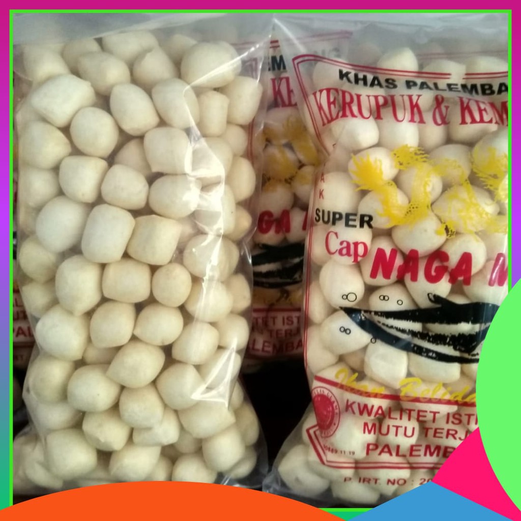 Jual KERUPUK GETAS SUPER NAGA MAS PALEMBANG 250 GRAM IKAN TENGGIRI ...