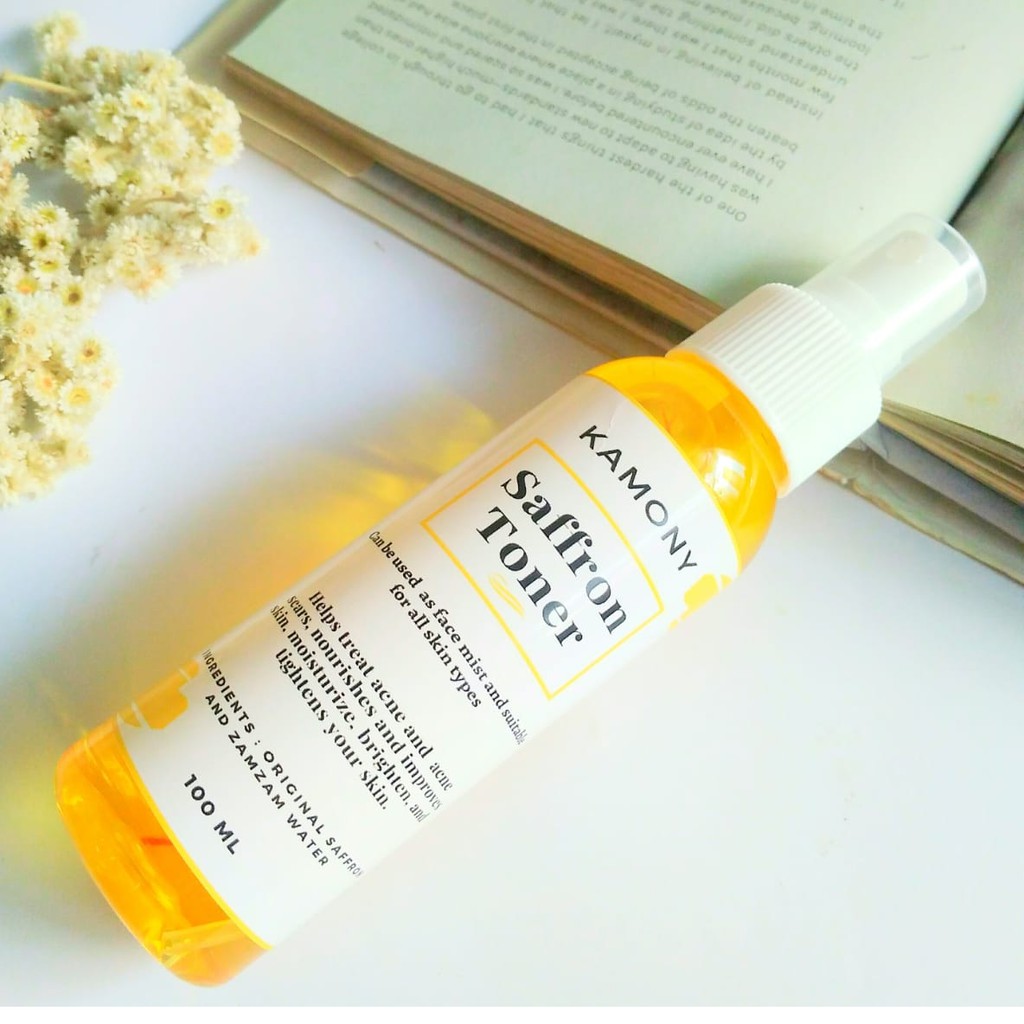 Jual Saffron Toner & Face Mist By Kamony (100 ml) | Shopee Indonesia