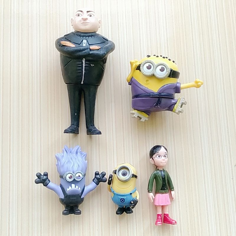 Jual Mainan / Pajangan Patung Figure Minions Despicable Me Toys Bekas ...