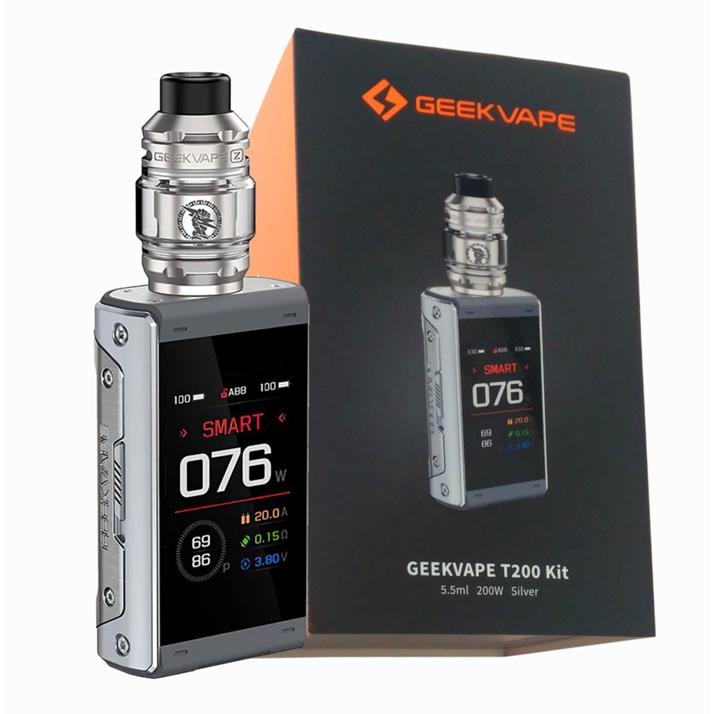 Jual Mod Vape Vapor Aegis T200 Kit 200W Silver Authentic By GeekVape ...