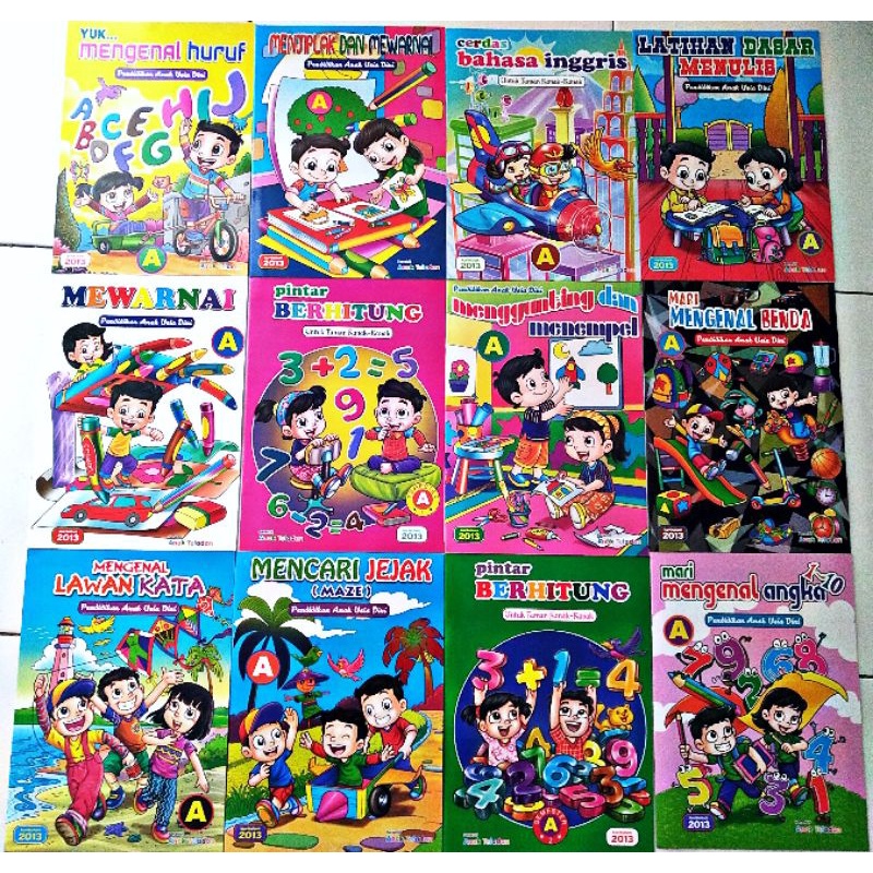 Jual Buku Pelajaran TK-PAUD-RA | Shopee Indonesia