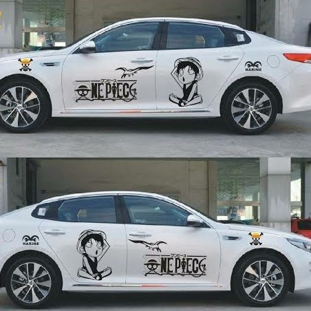 Jual stiker anime one piece stiker car stiker mobil stiker one piece ...