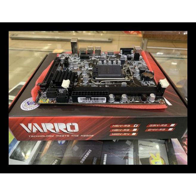 Jual New Produk Motherboard Varro H61 - 1155 | Shopee Indonesia