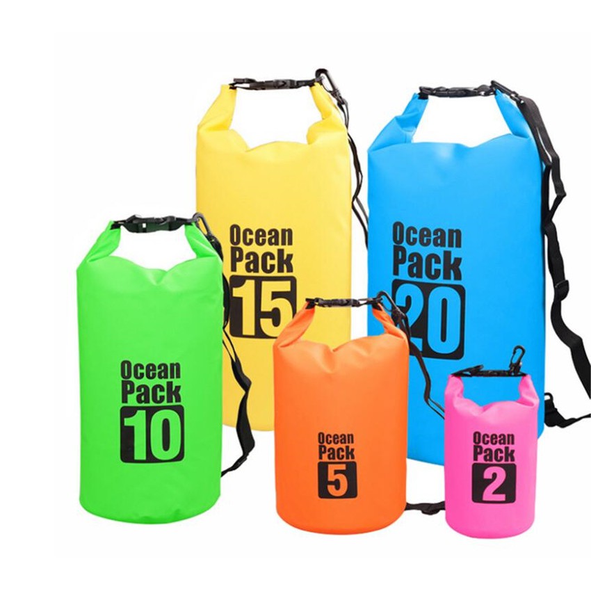 Jual TAS WATER PROOF OCEAN BAG 5, 10, 20Liter | Shopee Indonesia