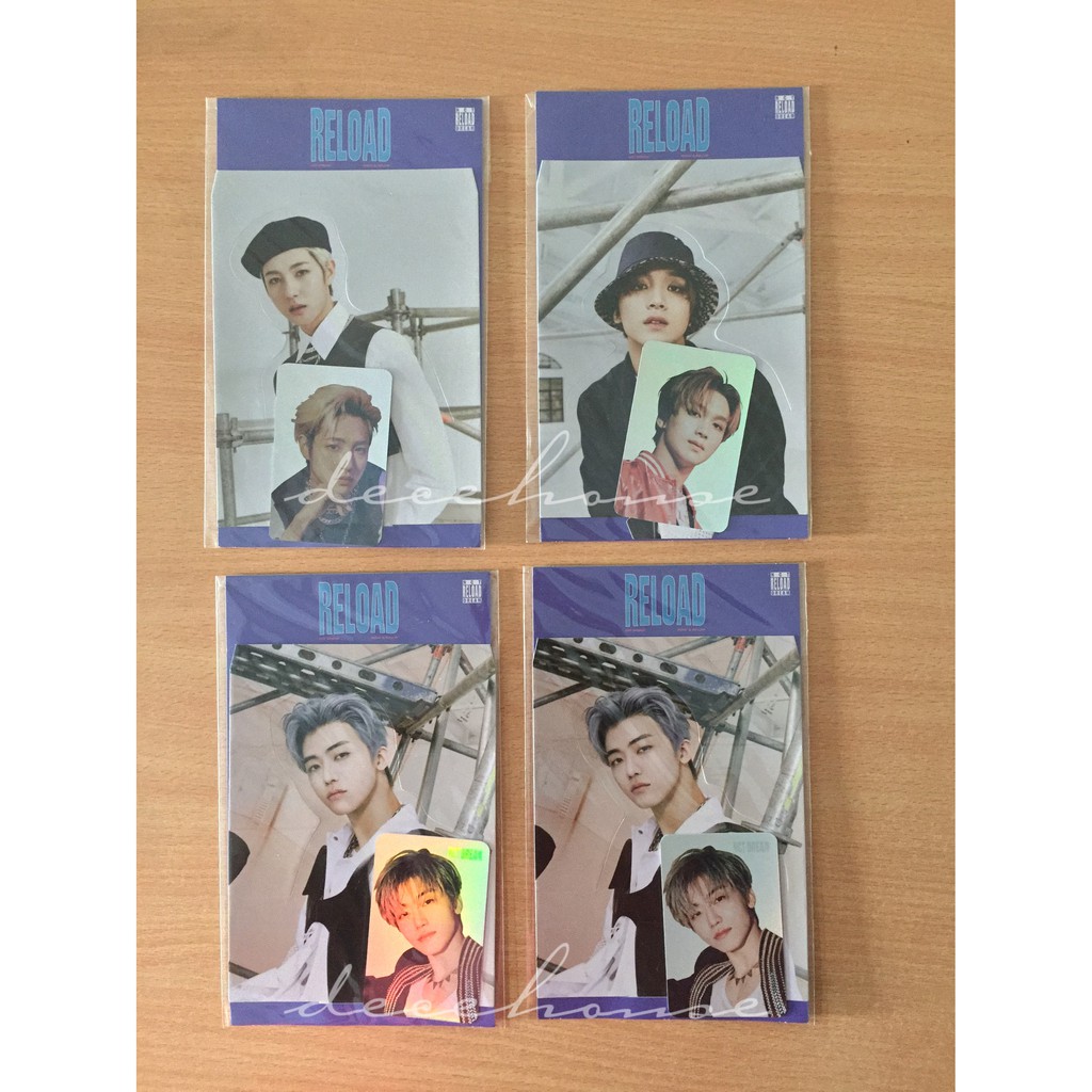 Jual NCT DREAM - Standee Set Reload SEALED (Renjun, Haechan, Jaemin ...