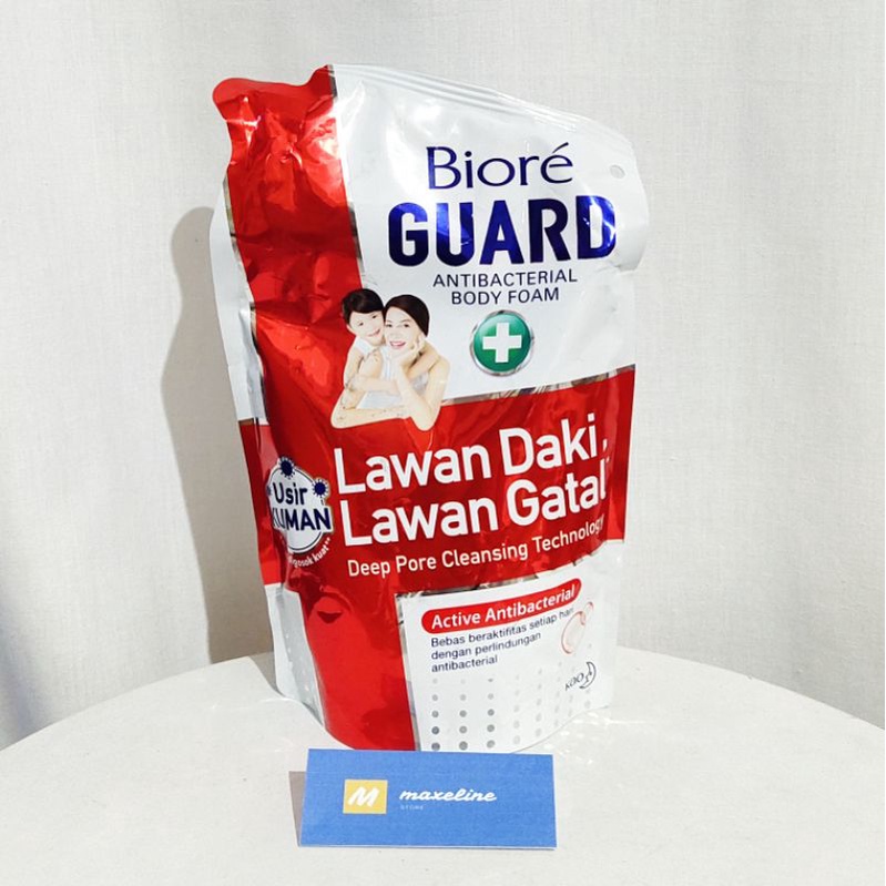 Jual Biore Guard Body Foam Active Antibacterial 450ml | Shopee Indonesia