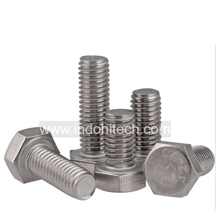 Jual Baut Hex M8 x 40 mm SS304 Baut hexagon M8x40 SUS 304 | Shopee Indonesia