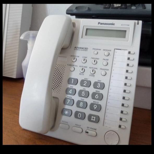 Jual Pusat Telpon Panasonic Kxt-7730 Display Type | Shopee Indonesia