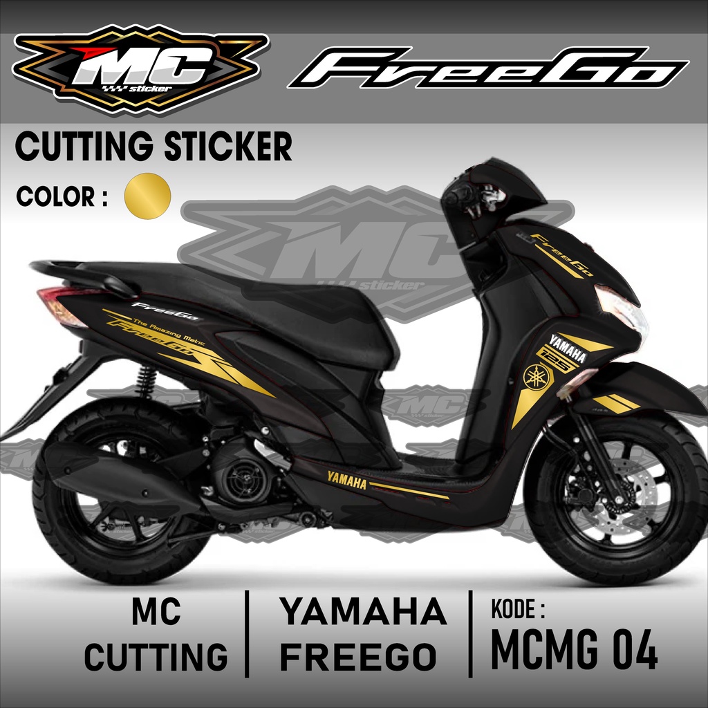 Jual Stiker Freego - Cutting Stiker Yamaha Freego Aksesoris Variasi ...