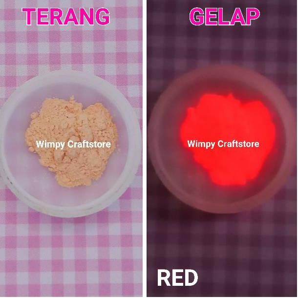 Jual (^_*) Bubuk glow in the dark cat glow in the dark paint bubuk ...