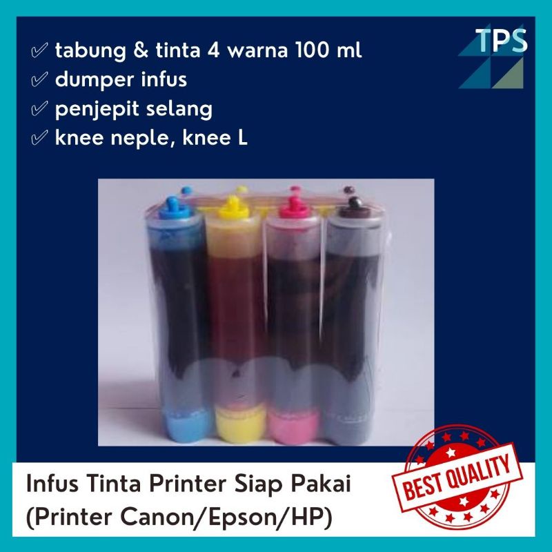 Jual Infus Printer Siap Pakai (Canon/Epson/HP) | Shopee Indonesia