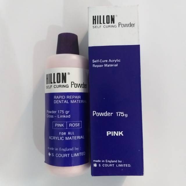 Jual Hillon Powder Self Curing 175gr Bubuk Acrylic Self Cure / Bubuk ...