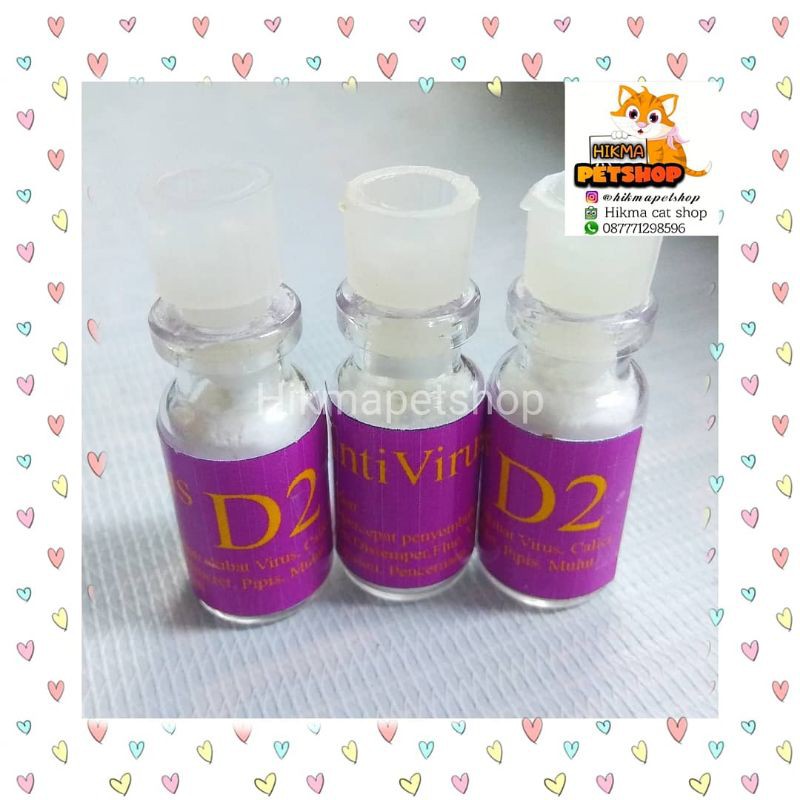 Jual obat d2 kucing cat calici anti virus | Shopee Indonesia