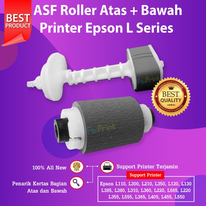 Jual ASF Roller Atas Bawah Epson L565 L120 Printer L355 L360 L365 L380 ...