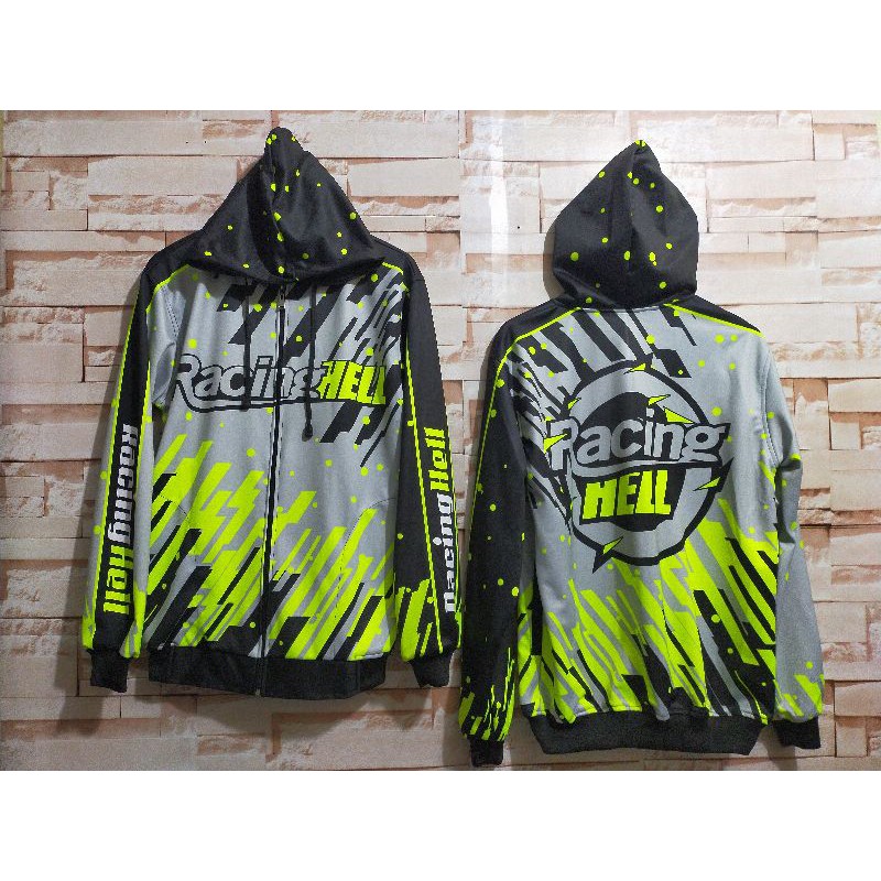 Jual jaket racing fullprint | Shopee Indonesia