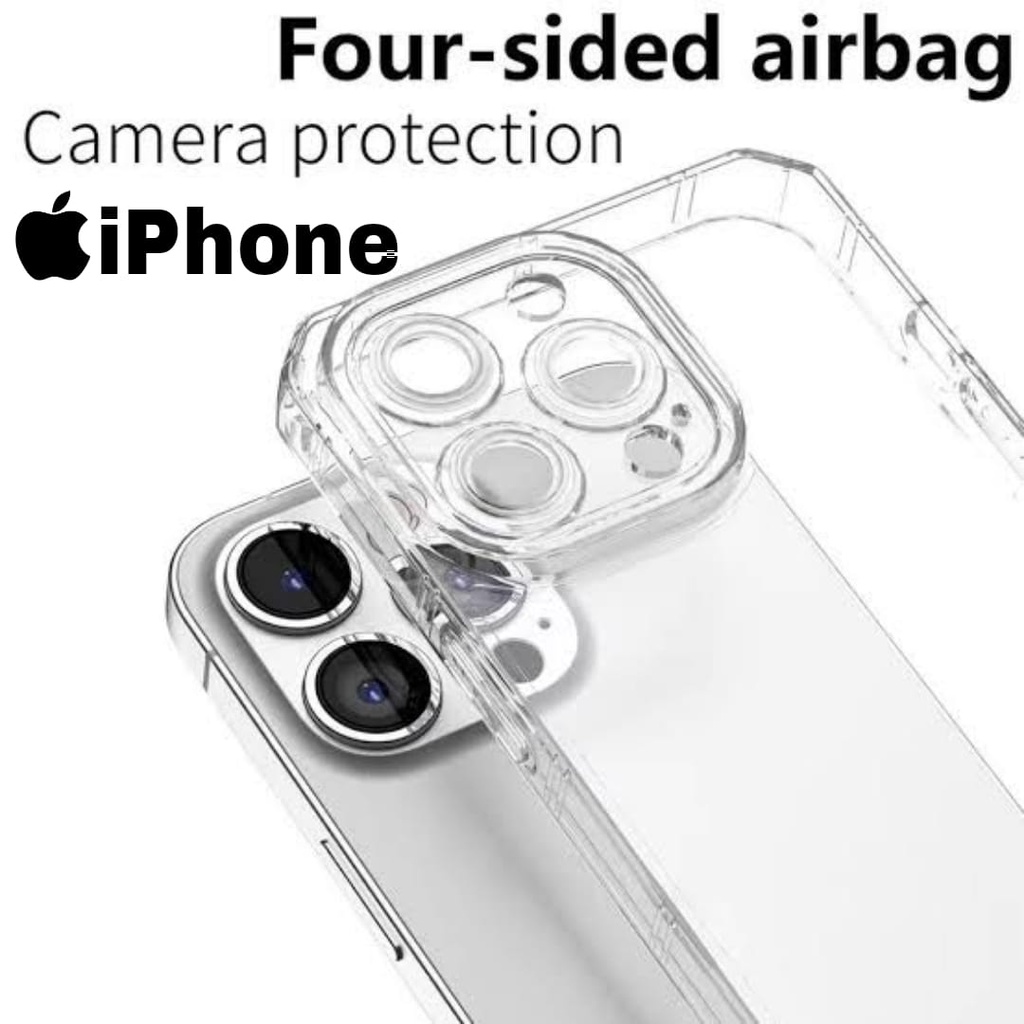 Jual IPHONE 13 13 MINI 13 PRO 13 PRO MAX CLEAR CASE AIRBAG CAMERA ...