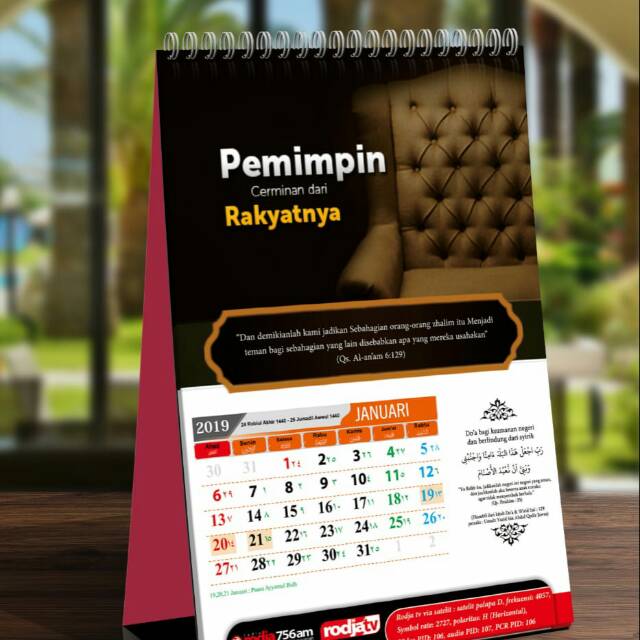Jual Kalender hijriyah dan masehi radio rodja | Shopee Indonesia