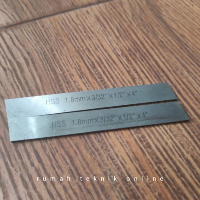 Jual mata pahat bubut hss rectangular flat cut off blade ukuran 1/2 x 3/32 x 4 inch | Shopee ...