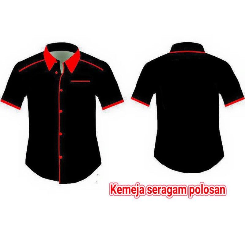 Jual KEMEJA KOMBINASI SERAGAM KERJA SERAGAM KOMUNITAS KEMAJA DRILL PRIA | Shopee Indonesia